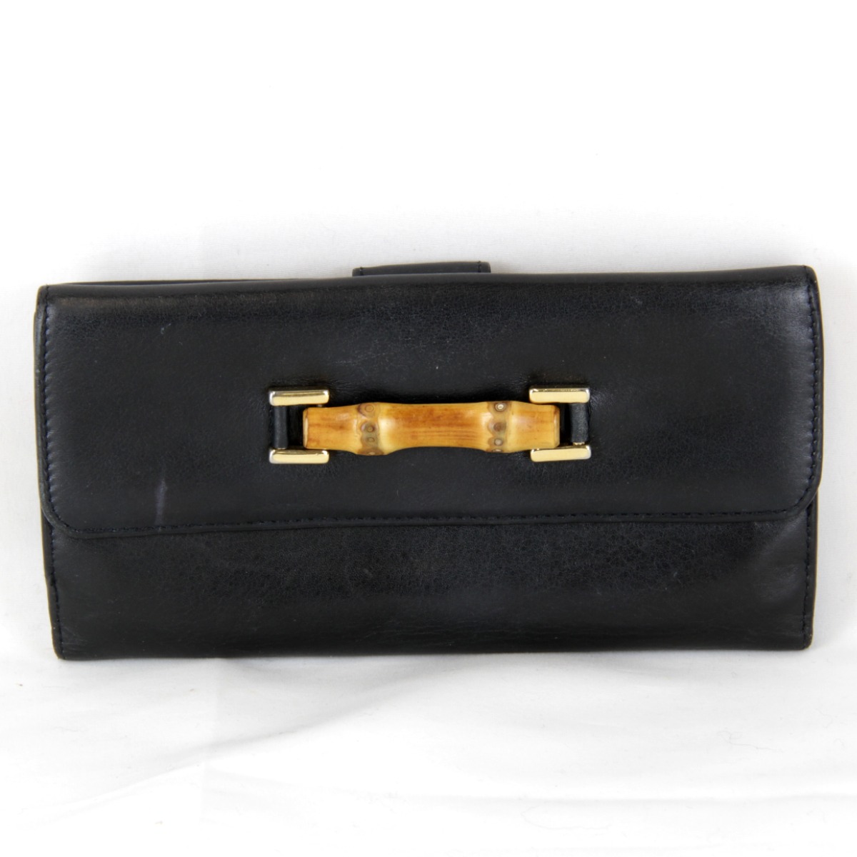 【楽天市場】『USED』 GUCCI グッチ バンブー 035・2118・1863・0 長財布 バンブー ブラック レディース【中古 ...