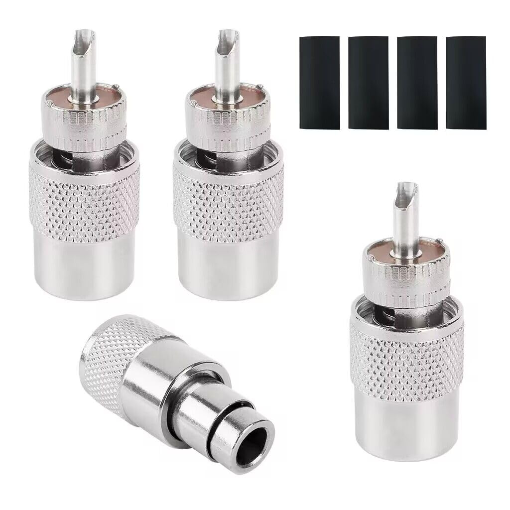 【楽天市場】MP-5 同軸コネクタ 5D-2V/FB用コネクター Mオス5D-2V/5D-FB M型コネクタ 同軸ケーブル用 熱収縮チューブ付き M型オスコ：凛々堂 楽天市場店