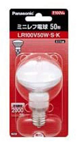 【楽天市場】パナソニック ミニレフ電球 ホワイト E17口金 50ミリ径 50形 LR100V50WSK：凛々堂 楽天市場店