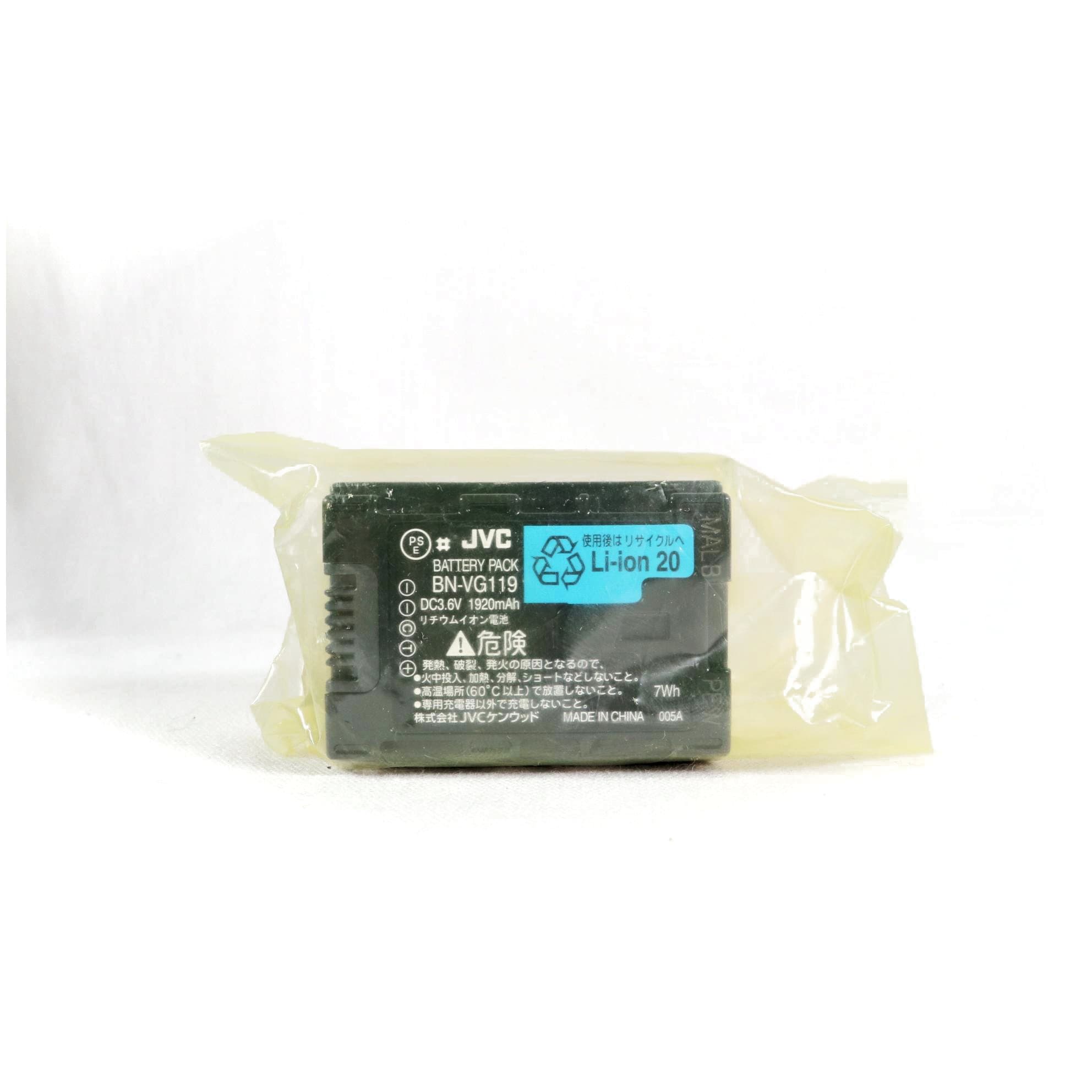 【楽天市場】【中古】《純正 未使用》 JVC BN-VG119 バッテリー 電池 k2428-4：りんすまいる 楽天市場店