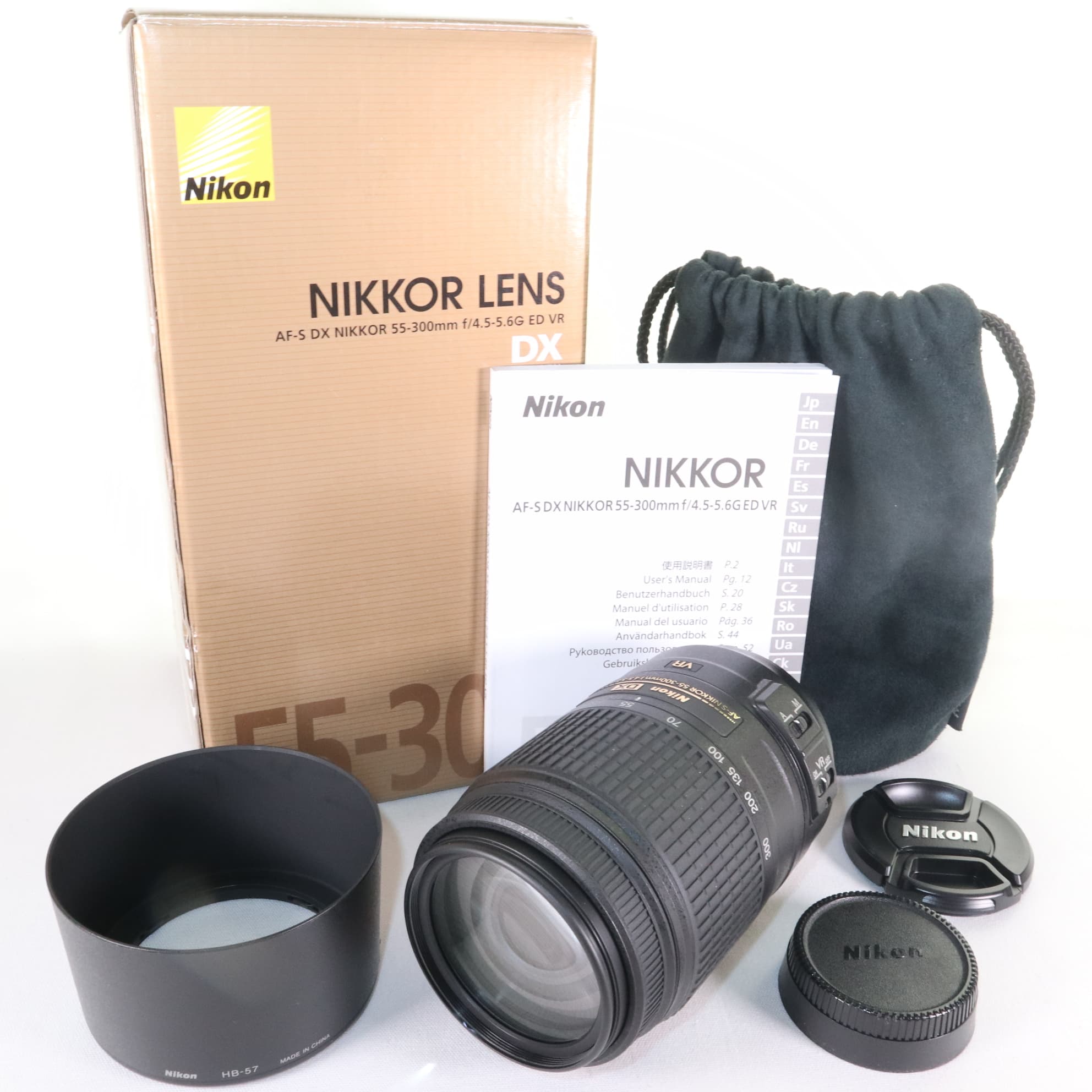 【楽天市場】【中古】 NIKON AF-S DX NIKKOR 55-300mm F4.5-5.6G ED VR ニコン k2236：りん ...