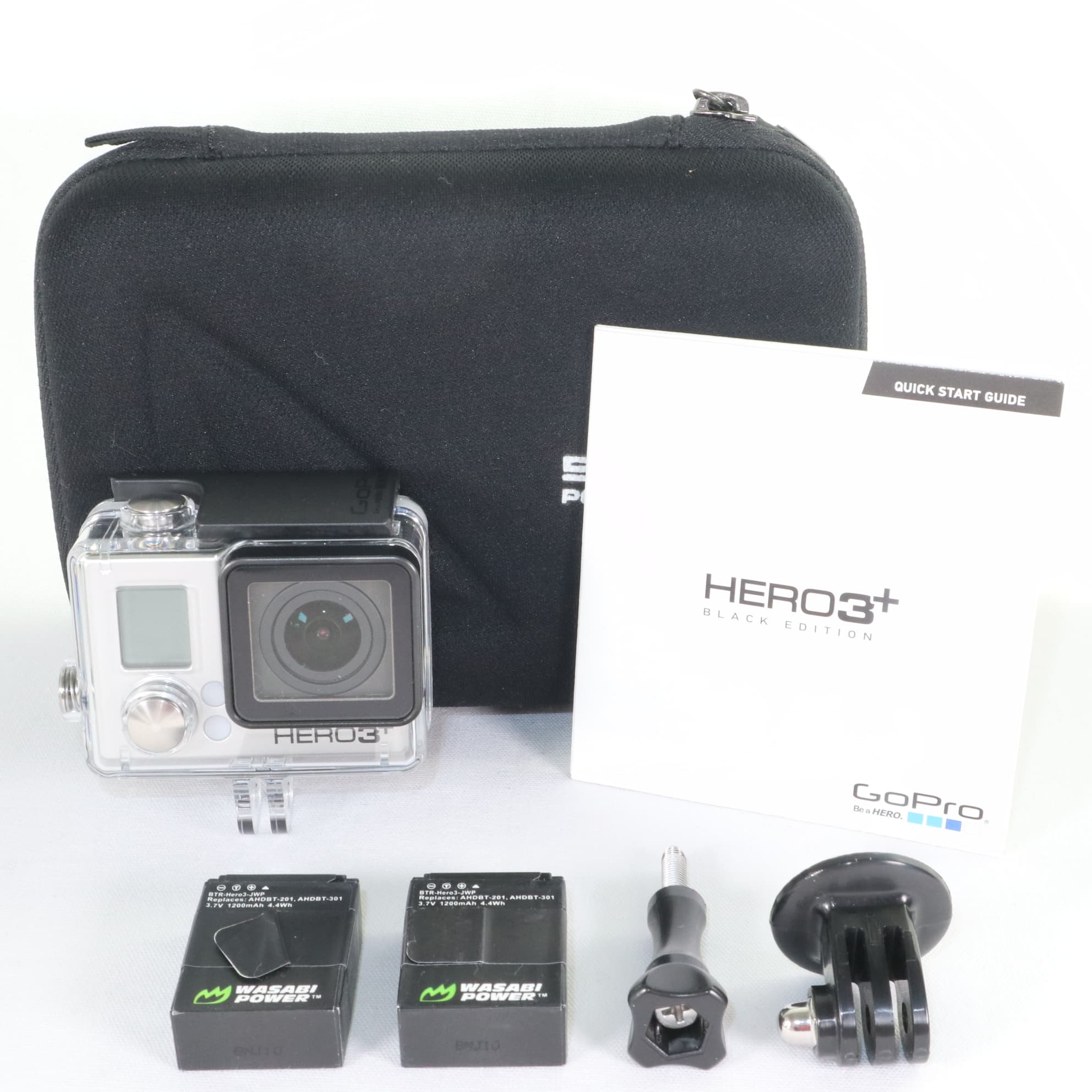 【楽天市場】【中古】 極上美品 GoPro HERO3+ Black Edition CHDHX-302 ゴープロ アクションカメラ ...