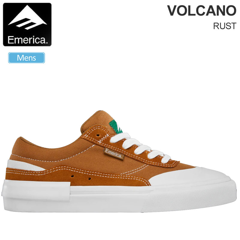 【楽天市場】エメリカ EMERICA スニーカー スケートシューズ メンズ ヴォルケーノ ボルケーノ VULCANO ラスト 25-29cm ...