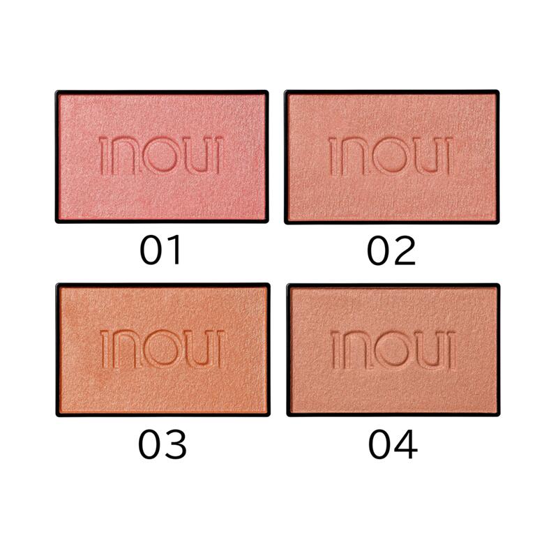 【楽天市場】インウイ チーク 本体 レフィル 01 02 03 04 INOUI 4.9g：RIRI SHOP楽天市場店