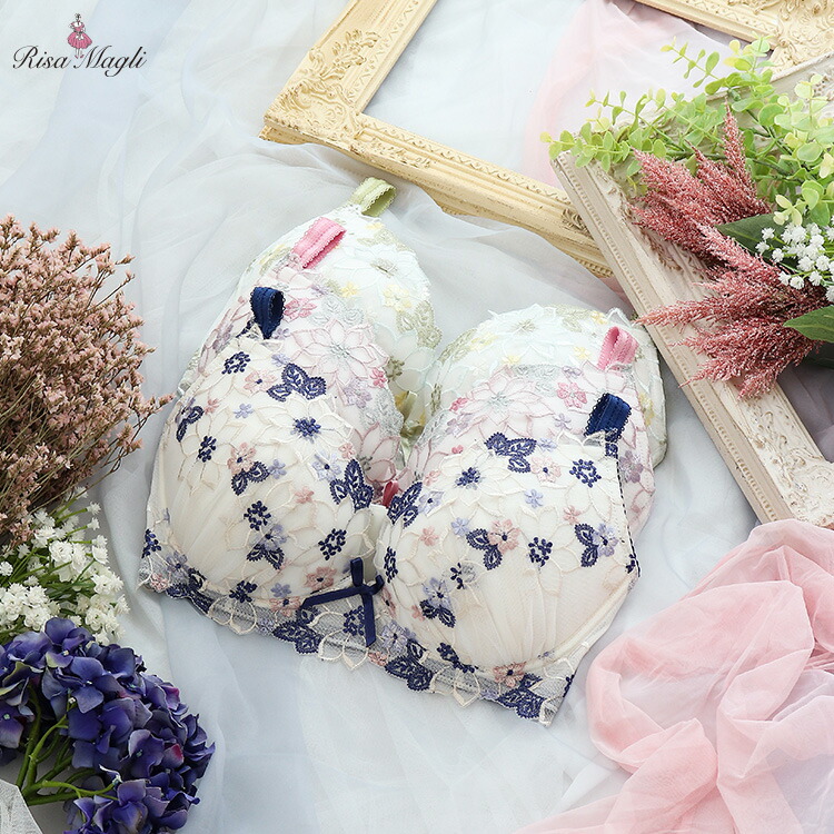 【楽天市場】【50%OFF】リサマリ ブラジャー Gカップ Hカップ カモミーユ Risa Magli Risamagli ブラ 大きいサイズ グラマーサイズ サイドすっきりタイプ 2302 ...