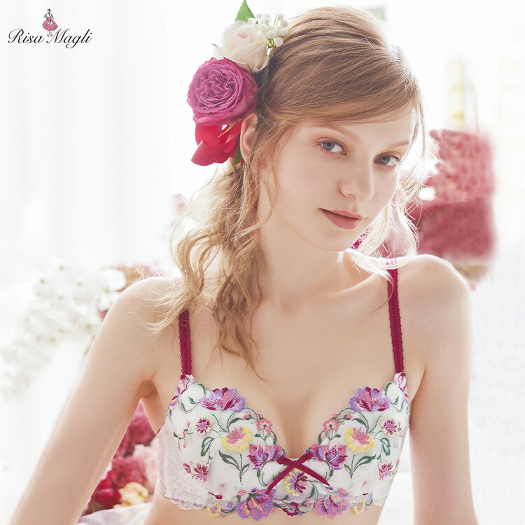 【楽天市場】【さらに10％OFF★8月6日12時-8月11日23時59分まで】 【50%OFF】リサマリ レーヌ ブラジャー B・C・Dカップ レンヌ Risa Magli Risamagli ...