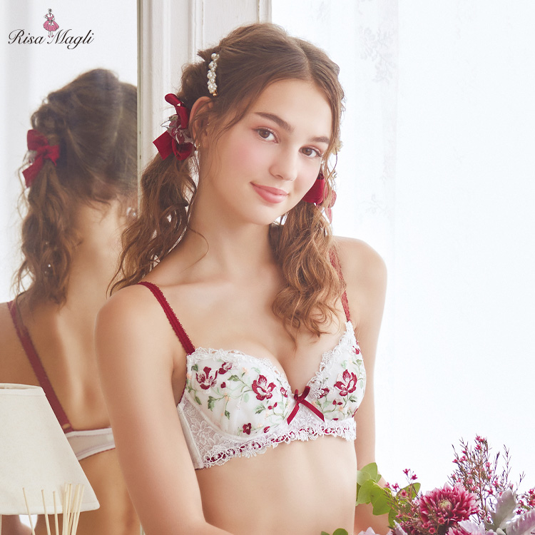 【楽天市場】【30％OFF】リサマリ ブラジャー B・C・Dカップ ミステル Risa Magli Risamagli ブラ スウィートリッチ かわいい レース プチプラ インナー 2401 ...