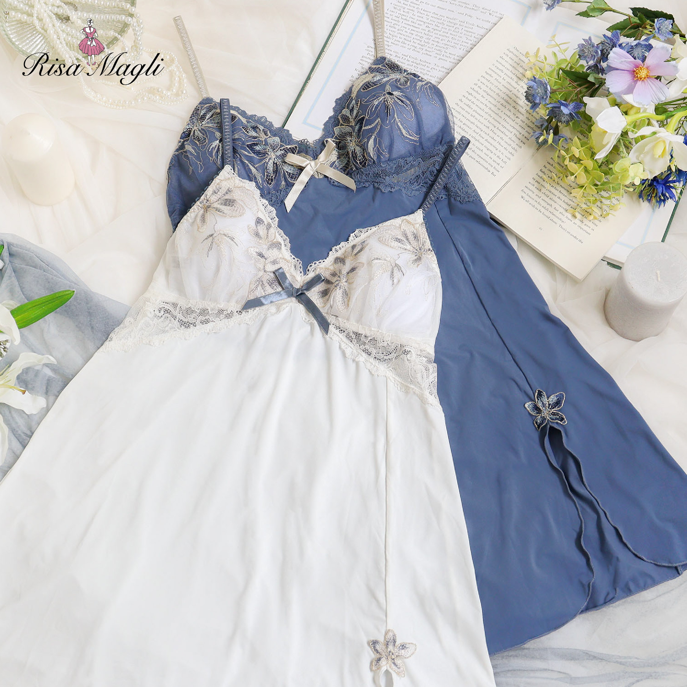 【楽天市場】【さらに10％OFF★5月30日12時-6月1日23時59分まで】【30％OFF】リサマリ カップ付きスリップ イレーナ Risa Magli Risamagli ノンワイヤー ...