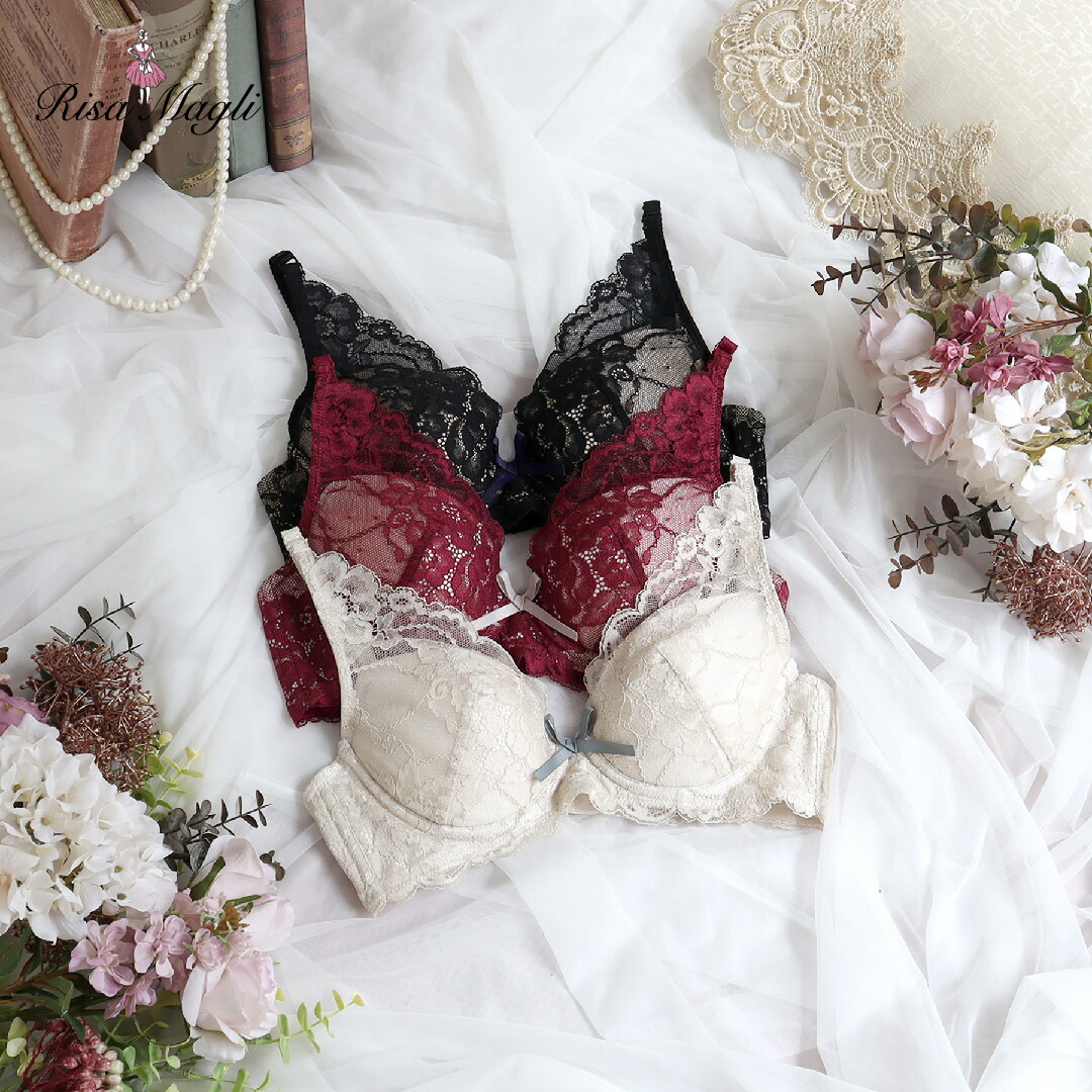 【楽天市場】【30％OFF】リサマリ ブラジャー B・C・Dカップ ノーラ Risa Magli Risamagli ブラ スウィートリッチ レース インナー 2402 911 250424 ...