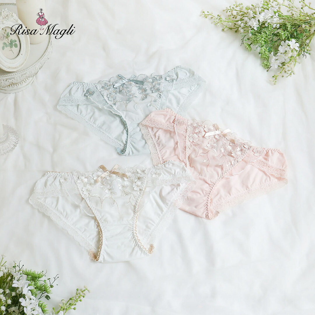 【楽天市場】【さらに10％OFF★5月30日12時-6月1日23時59分まで】【20％OFF】リサマリ ノーマルショーツ マリーナ Risa Magli Risamagli ショーツ インナー ...