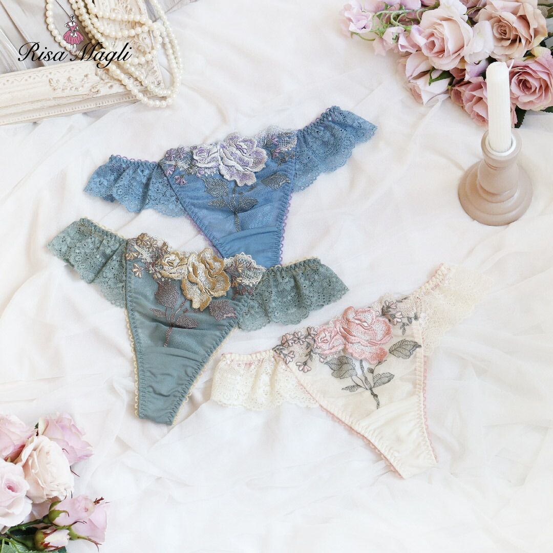 【楽天市場】【さらに10％OFF★3月28日12時-4月1日23時59分まで】【30％OFF】リサマリ レーヌ Tバックショーツ フロリーナ Risa Magli Risamagli Tバック ...