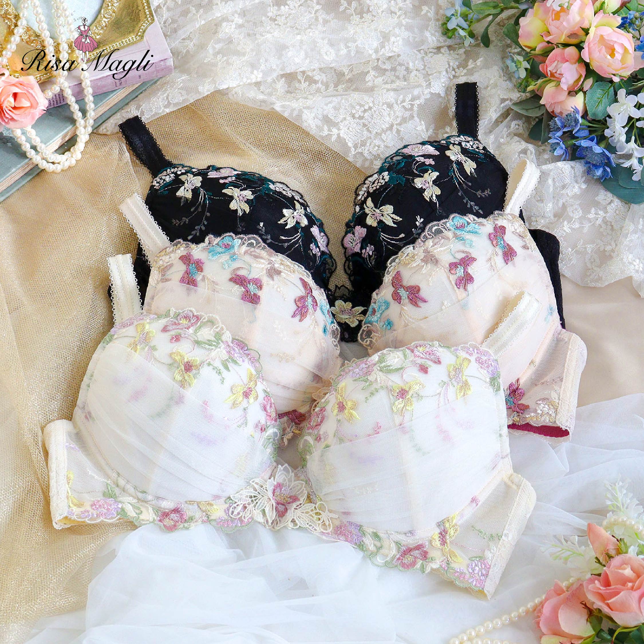 【楽天市場】リサマリ レーヌ ブラジャー Gカップ Hカップ アイリィー Risa Magli Risamagli ブラ 大きいサイズ VMake Type グラマーサイズ グラマーブラ ...