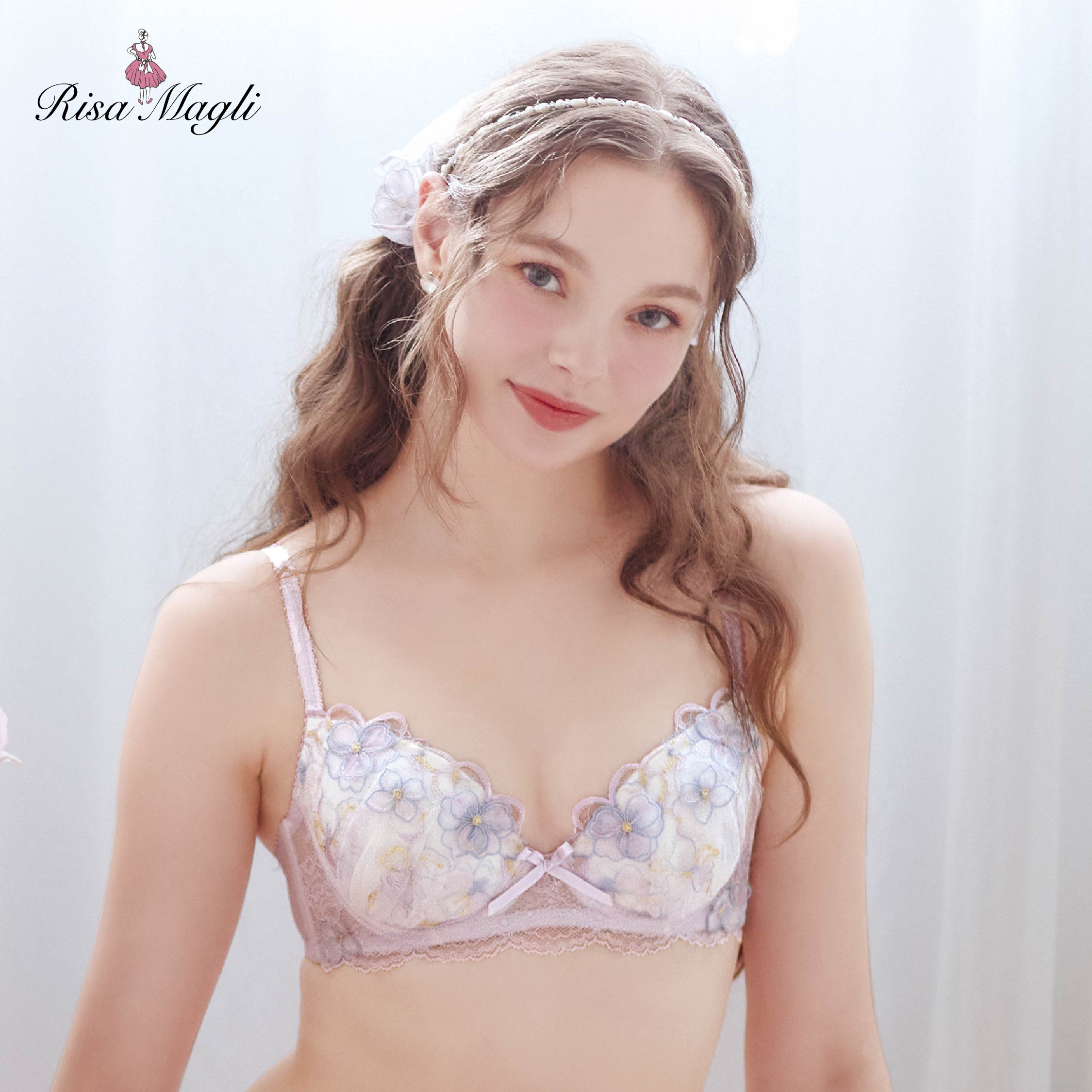 【楽天市場】【さらに10％OFF★8月29日12時-9月1日23時59分まで】【20％OFF】リサマリ ブラジャー B・C・Dカップ マティア Risa Magli Risamagli ブラ ...