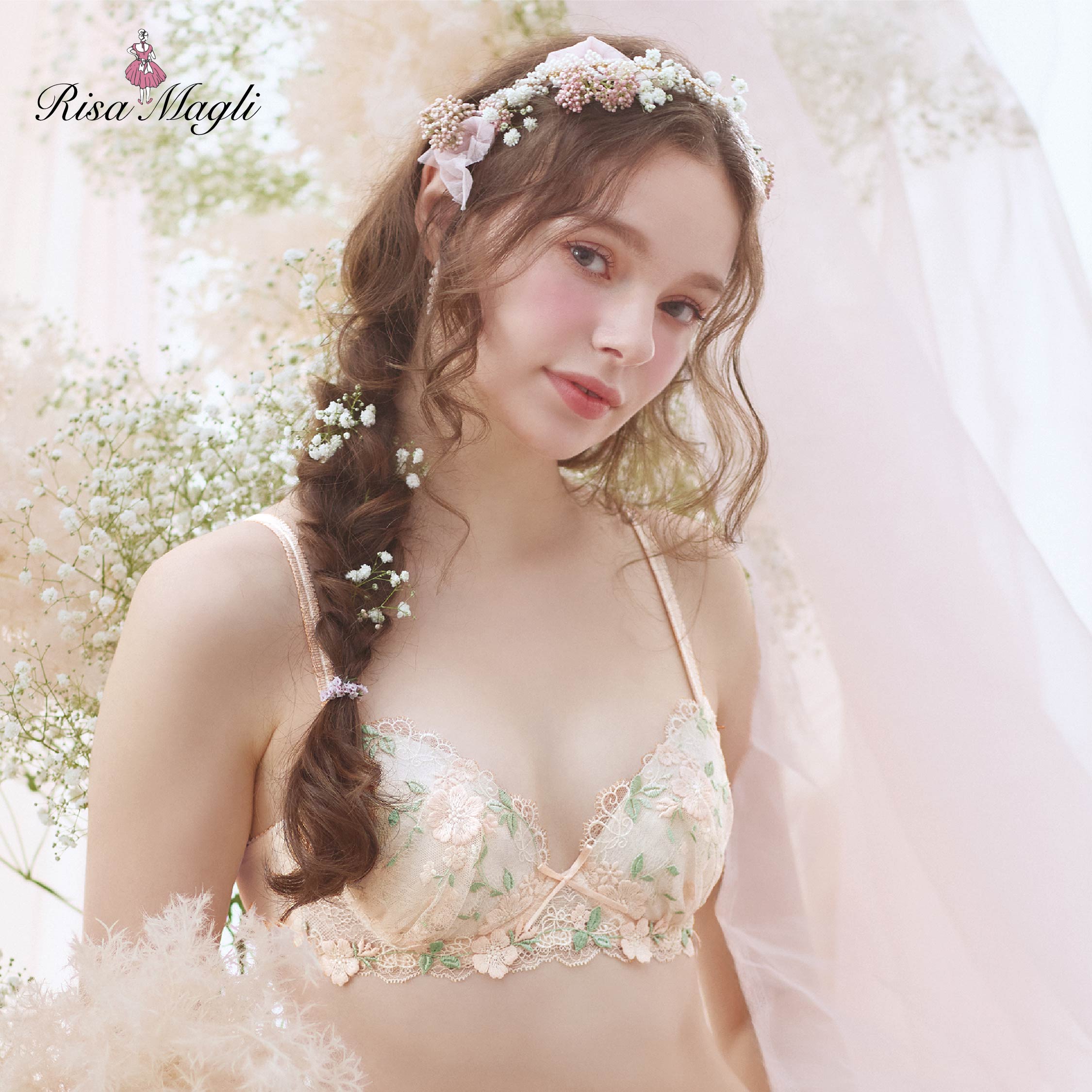 【楽天市場】【さらに10％OFF★7月15日12時-7月27日23時59分まで】 【20％OFF】リサマリ ブラジャー B・C・Dカップ シュクリエ Risa Magli Risamagli ...