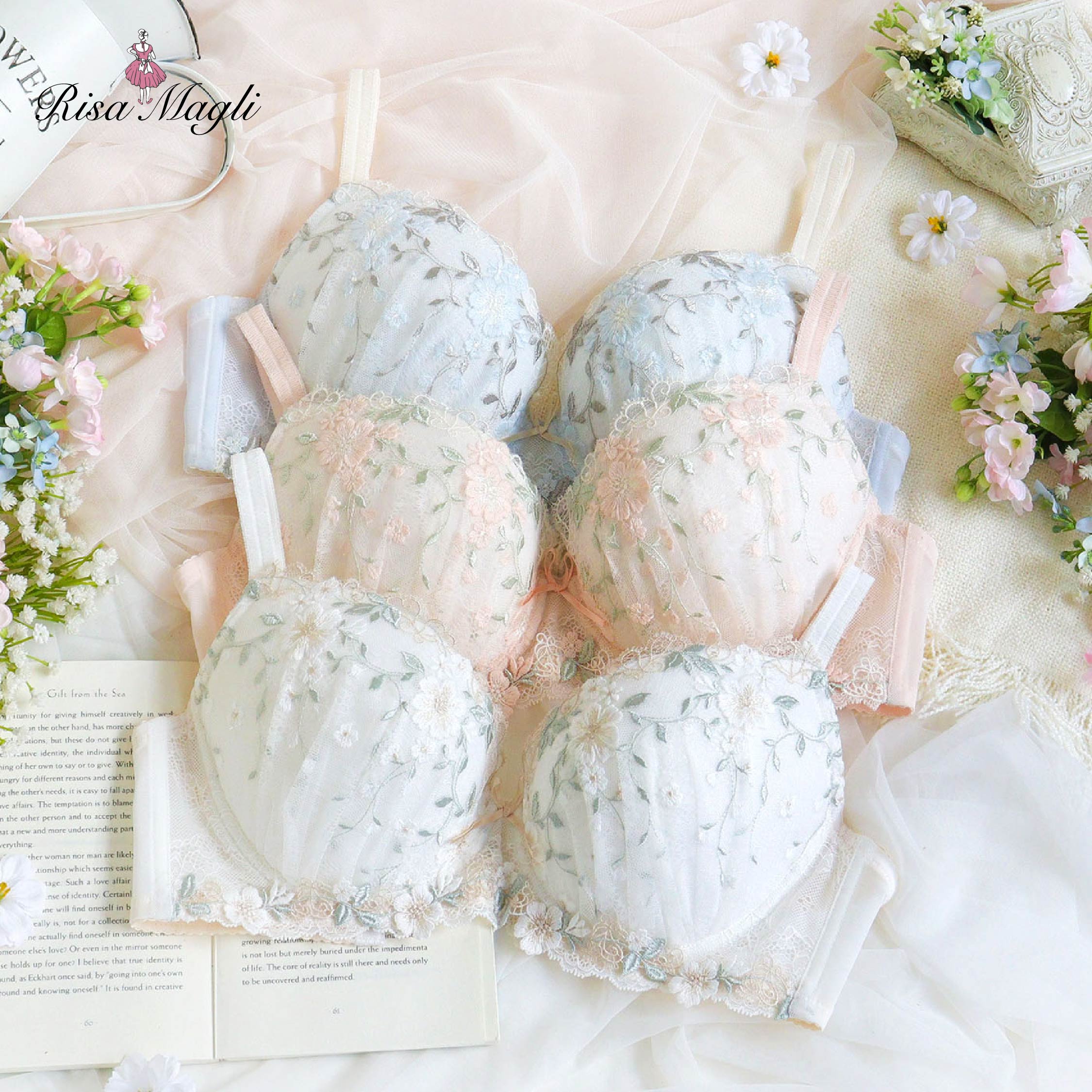 【楽天市場】リサマリ ブラジャー Gカップ Hカップ Iカップ シュクリエ Risa Magli Risamagli ブラ 大きいサイズ グラマーサイズ グラマーブラ バストアップタイプ ...