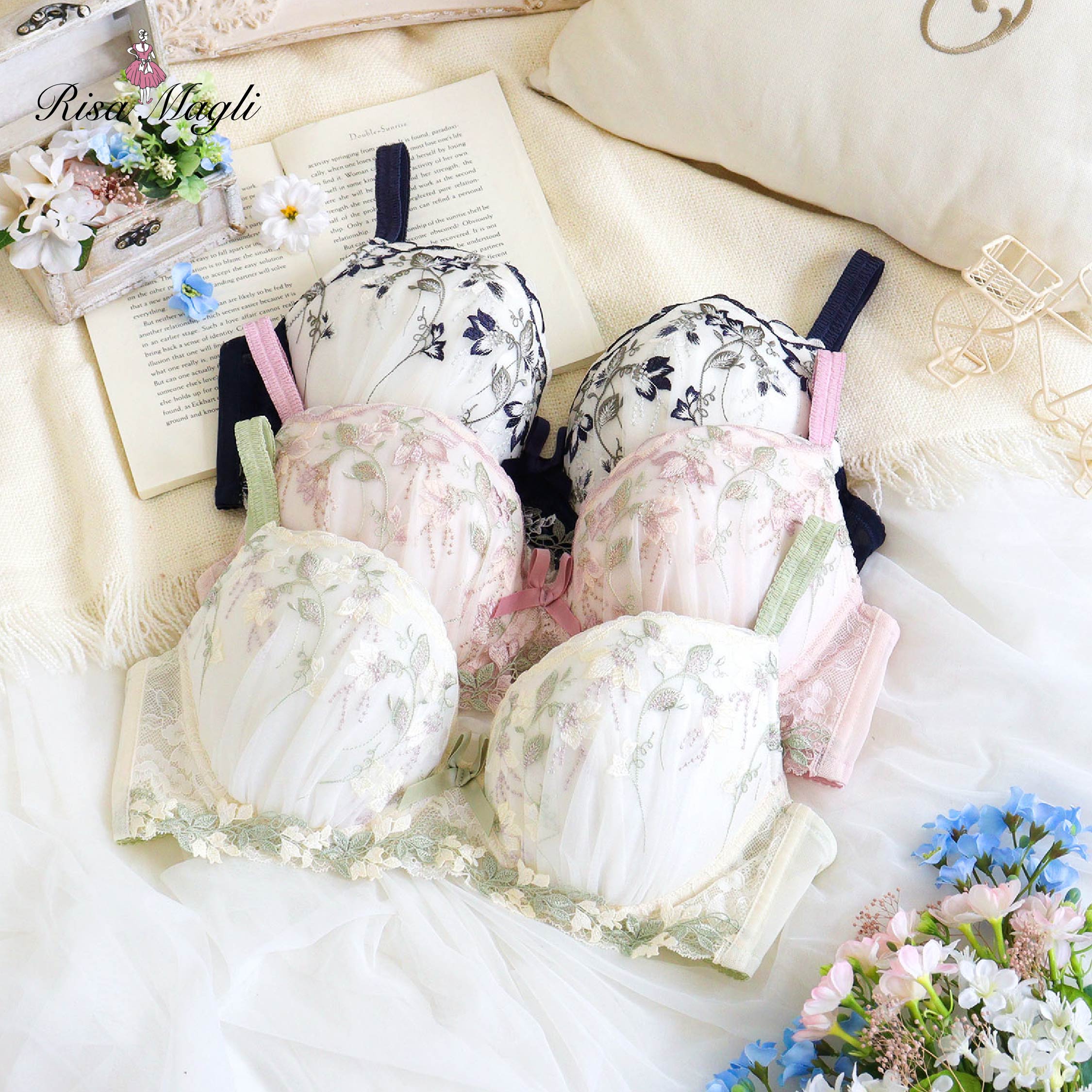 【楽天市場】リサマリ ブラジャー Gカップ Hカップ ソア Risa Magli Risamagli ブラ 大きいサイズ グラマーサイズ グラマーブラ バストアップタイプ かわいい レース ...