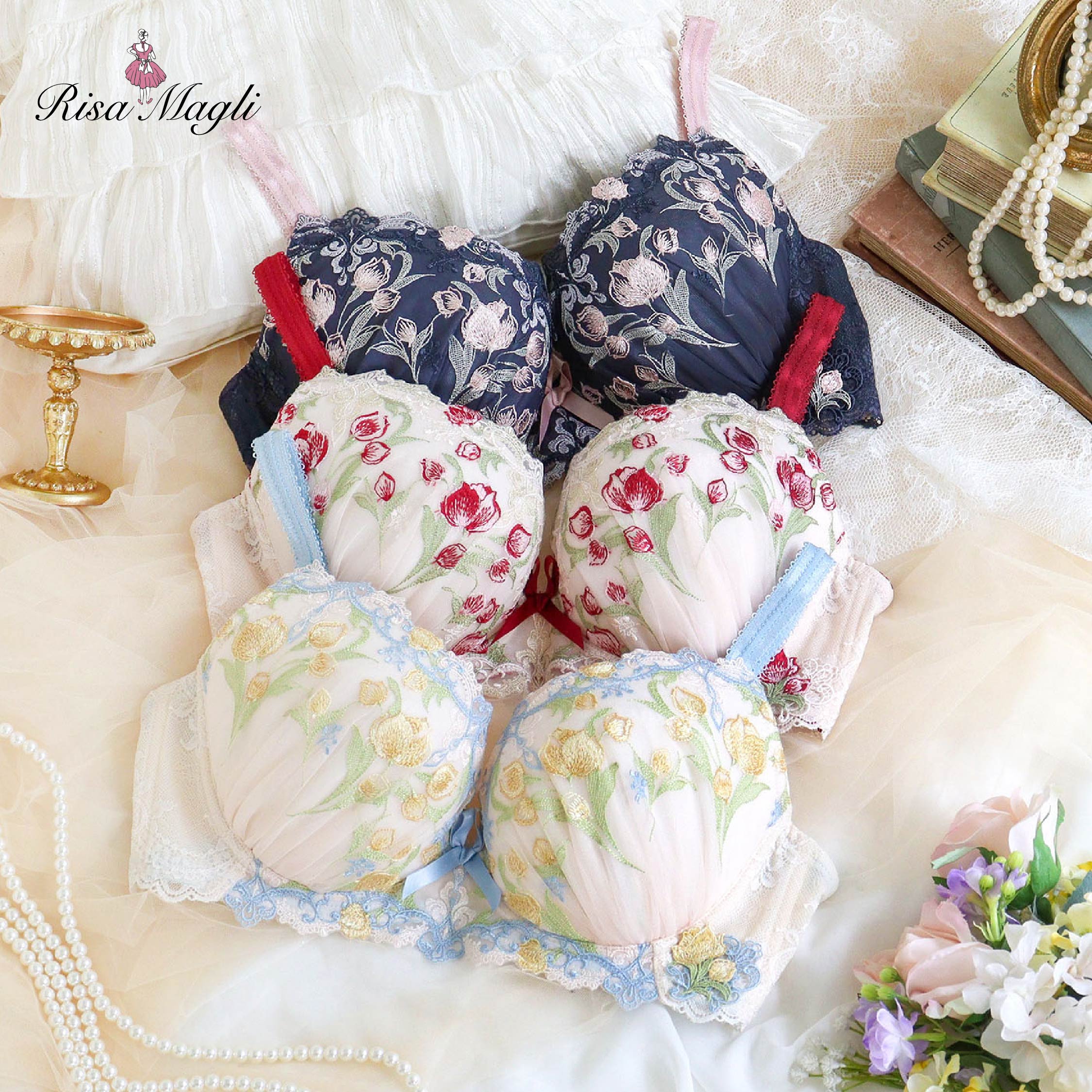 【楽天市場】リサマリ レーヌ ブラジャー Gカップ Hカップ ラリッサ Risa Magli Risamagli ブラ 大きいサイズ グラマーサイズ グラマーブラ 2501 2025257 ...