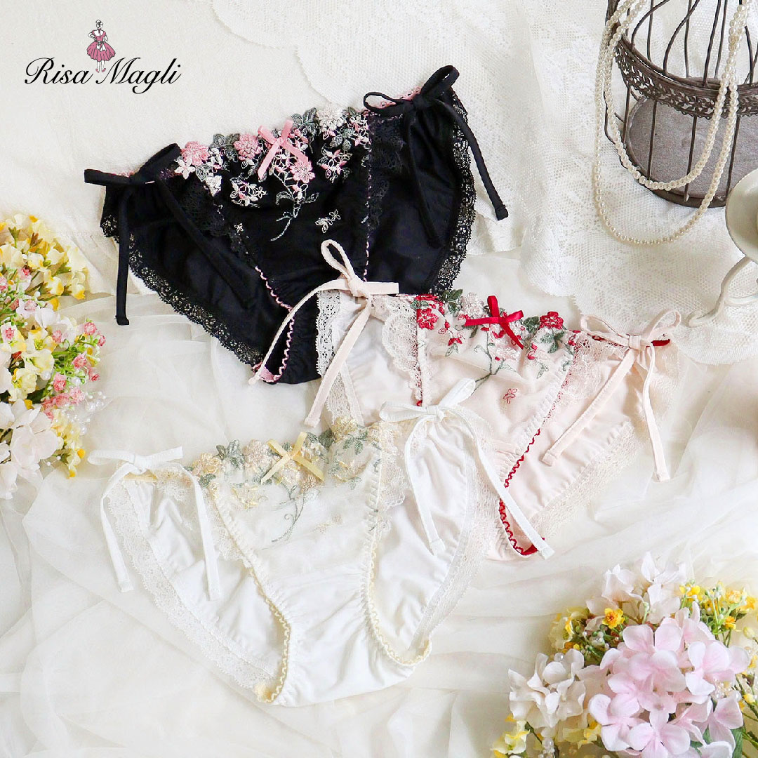 【楽天市場】【さらに10％OFF★7月15日12時-7月27日23時59分まで】 【20％OFF】リサマリ リボンショーツ ナヨン Risa Magli Risamagli ショーツ インナー ...