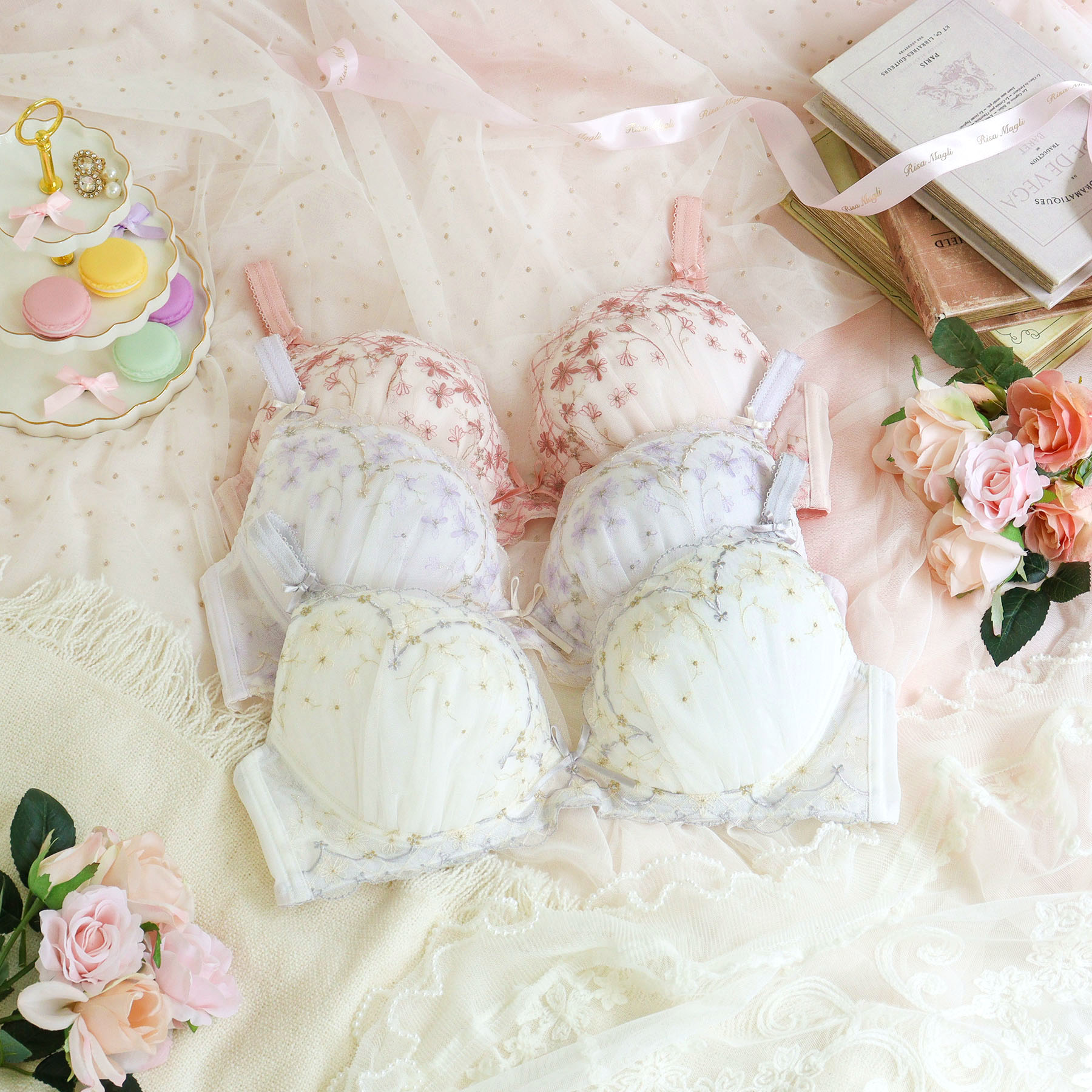 【楽天市場】リサマリ ブラジャー Gカップ Hカップ コニー Risa Magli Risamagli ブラ 大きいサイズ グラマーサイズ グラマーブラ サイドすっきりタイプ かわいい レース ...