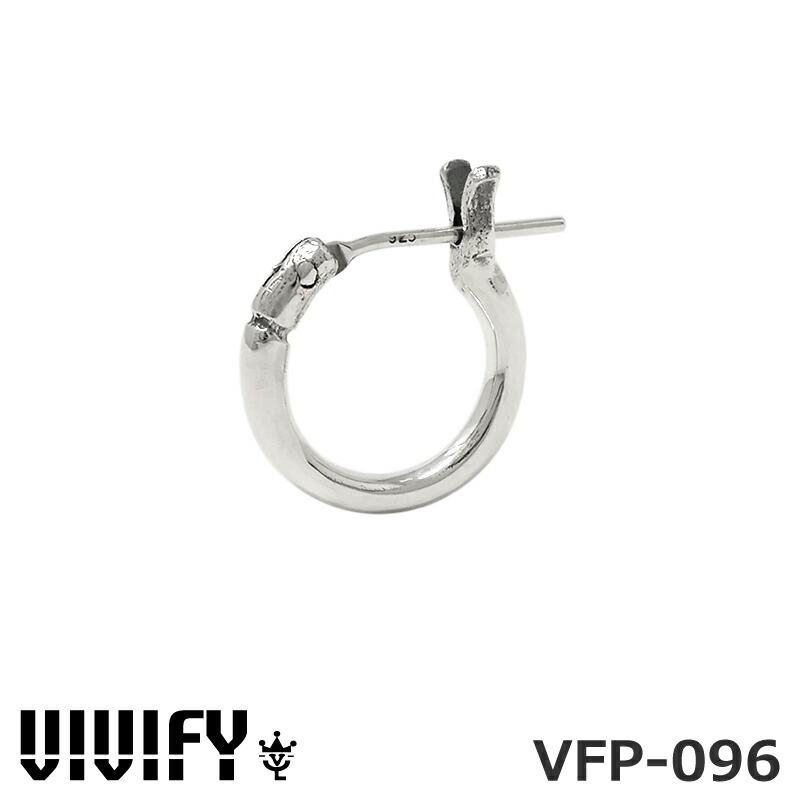 【楽天市場】ビビファイ フープ ピアス Sサイズ シルバー925 VIVIFY VFP-096 Hoop Pierce (S) 1点売り 片耳用 メンズ 男性 [メール便対応] プレゼント ...