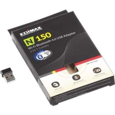 【楽天市場】NetAlly Edimax N150 Wi-Fi & Bluetooth USB Adapter for Use in US ...