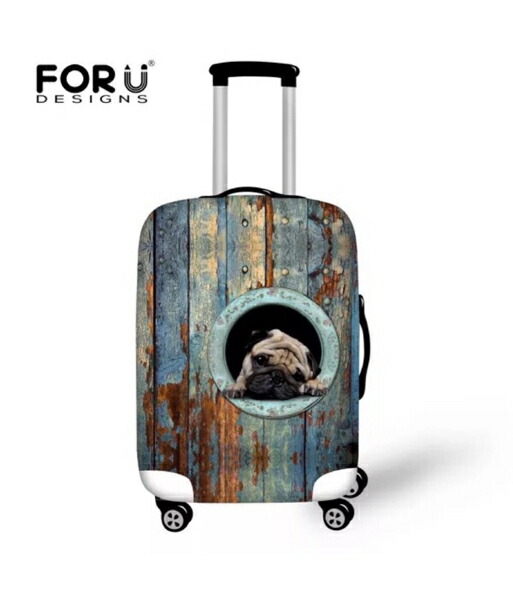 楽天市場】A028165パグデイザイン スーツケースカバー ラゲッジカバー