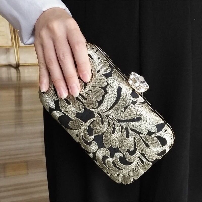 楽天市場】A032433豪華パーティーバッグ キラキラ ストーンBAG