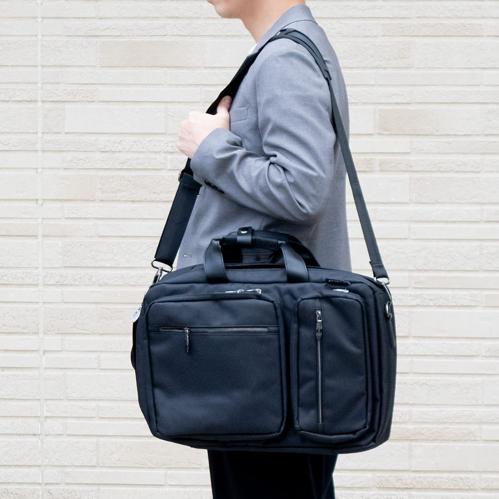 【楽天市場】【Mono Max 掲載品】 3way ビジネストートバッグ ブリーフケース ハンド ショルダー バッグ リュック YH-001 メンズ ブラック BLACK 楽天スーパーセール ...