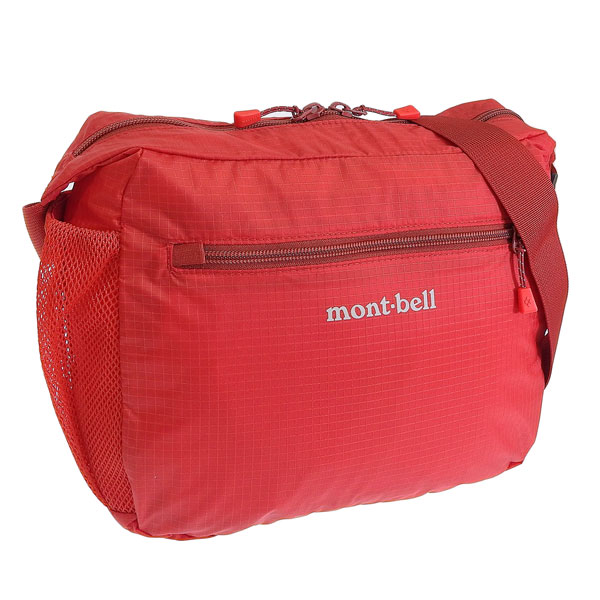 【楽天市場】モンベル バック ポケッタブル ライトショルダーバッグ S サイズ ナイロン レッド 1123969RD mont-bell メンズ レディース：リヴェラール楽天市場店