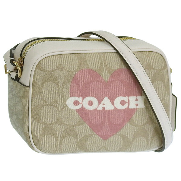 【楽天市場】コーチ バッグ レディース ショルダーバッグ アウトレット品 ベージュマルチ COH HEART MNI JMIE ...