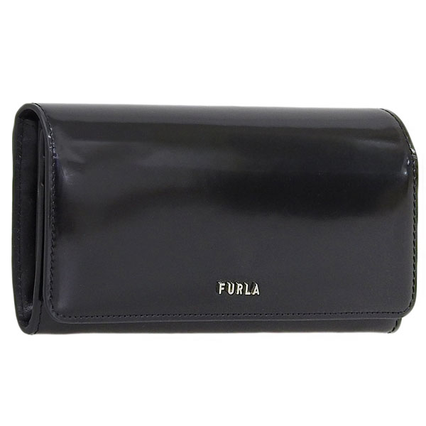 【楽天市場】フルラ 財布 レディース 長財布 アウトレット品 ブラック FURLA SPLENDIDA CONTINENTAL SLIM ...