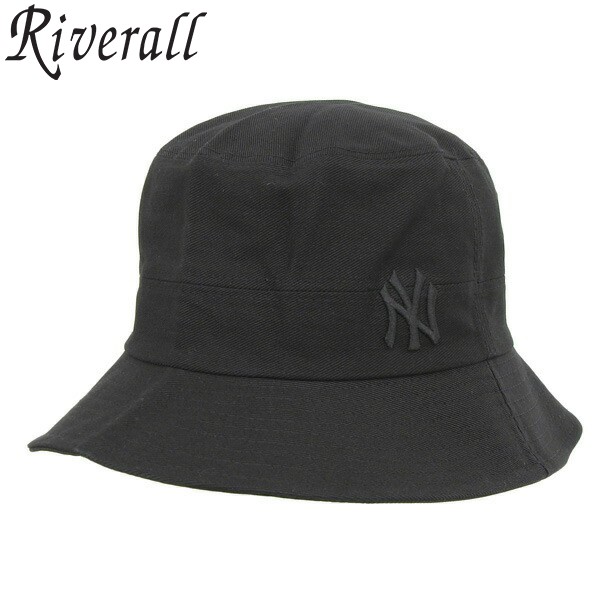 【楽天市場】エムエルビー ハット レディース M 59cm ブラック BUCKET HAT 32CPHE011 MLB 30日間返品保証 代引 ...