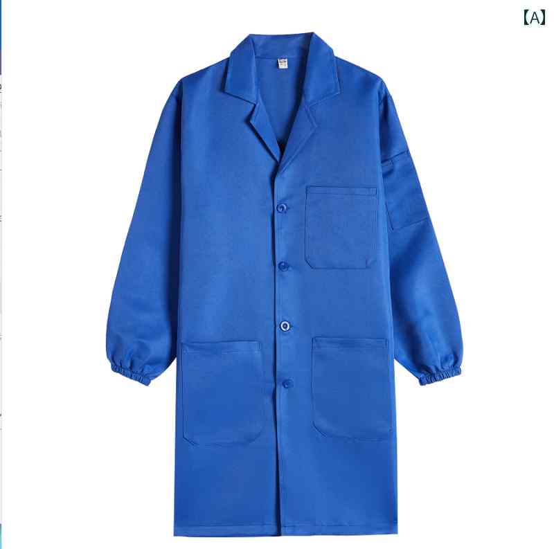 【楽天市場】作業着 メンズ ワーク コート 作業着 男女 ミドル 丈 労働 保護 服 ブルー 防塵 オーバー オール 農場 倉庫 ポーター ...