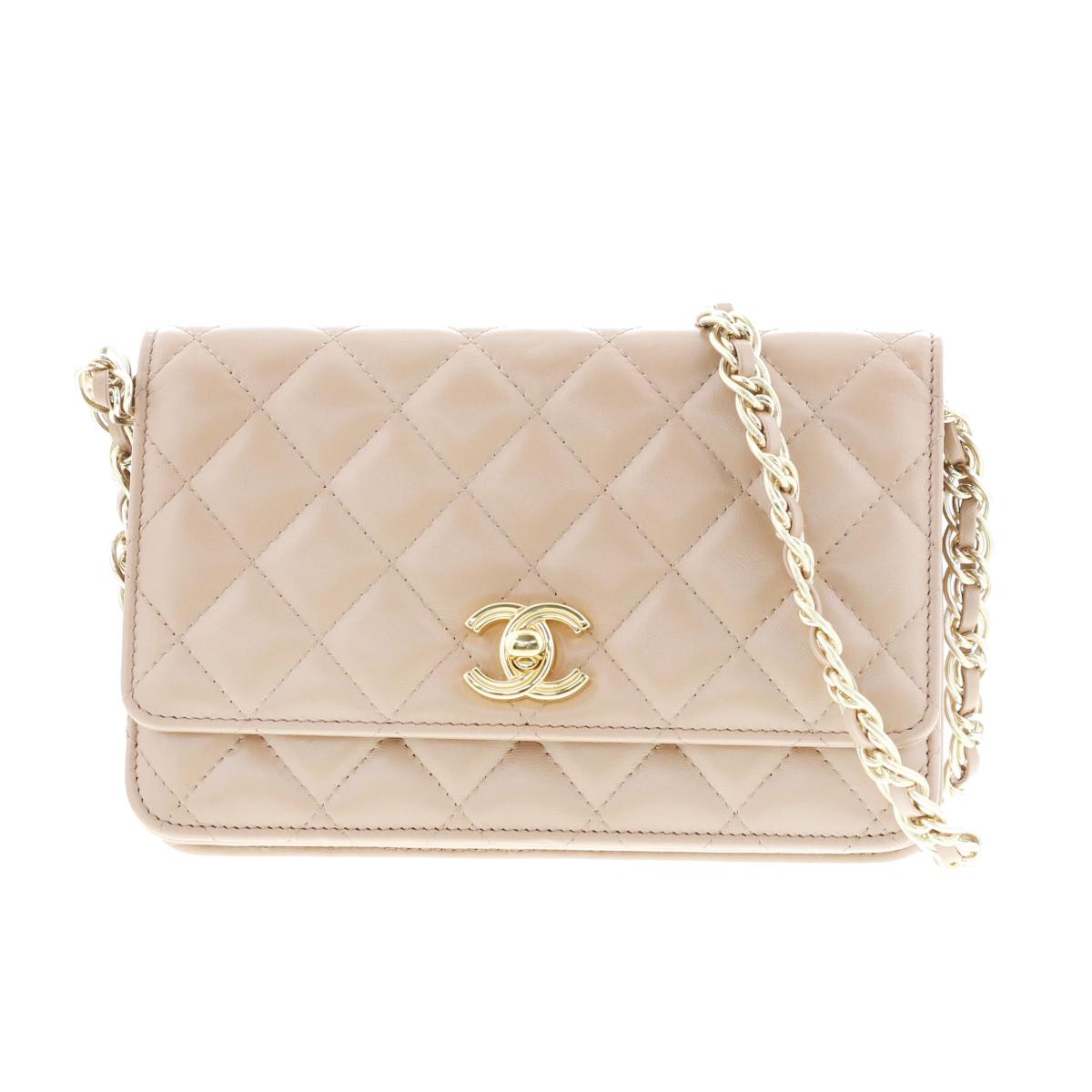 【楽天市場】【即日発送・水曜定休日・木曜発送】【美品】【RI】 CHANEL （シャネル） ﾁｪｰﾝｳｫﾚｯﾄ 財布 チェーン/ショルダー ...