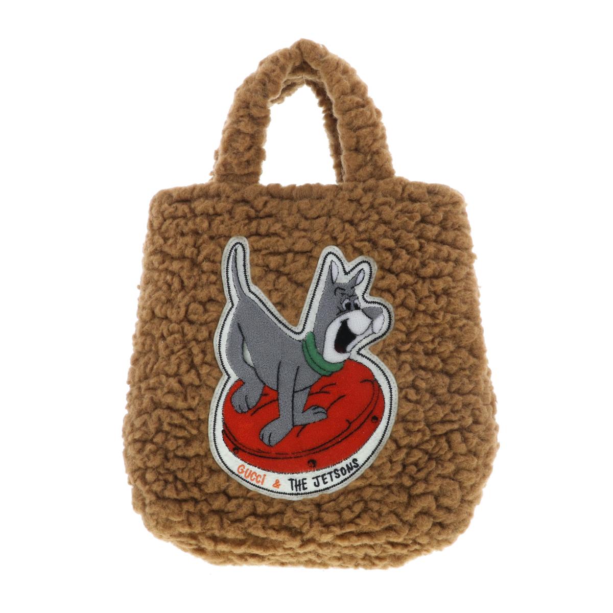 【楽天市場】【中古】 GUCCI （グッチ） ﾁﾙﾄﾞﾚﾝｽﾞ ﾊﾝﾄﾞﾊﾞｯｸﾞ バッグ ハンドバッグ ブラウン 犬 Brown ...