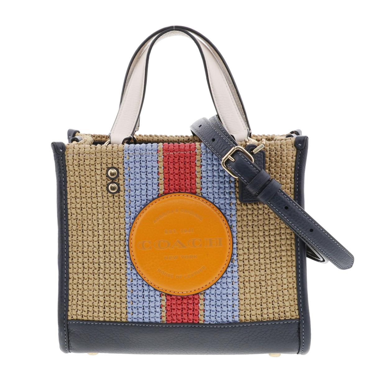 【楽天市場】【中古】COACH （コーチ） ﾃﾞﾝﾌﾟｼｰ ﾄｰﾄ 22 ｳｨｽﾞ ｺｰﾁ ﾊﾟｯﾁ バッグ ハンドバッグ CA291 used:B：PAWNSHOP RiZ