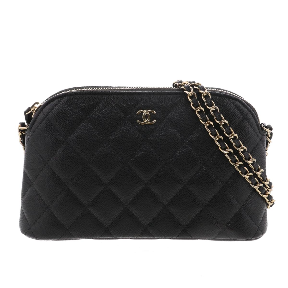 【楽天市場】CHANEL シャネル キャビアスキン マトラッセ タイムレスクラシック チェーンクラッチバッグ AP4016 チェーンショルダー ...
