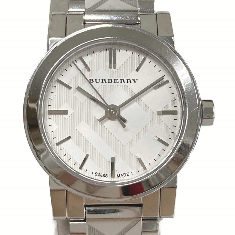 【楽天市場】☆☆【中古】BURBERRY バーバリー THE CITY ステンレススチール BU9233 シルバー クォーツ レディース 腕 ...