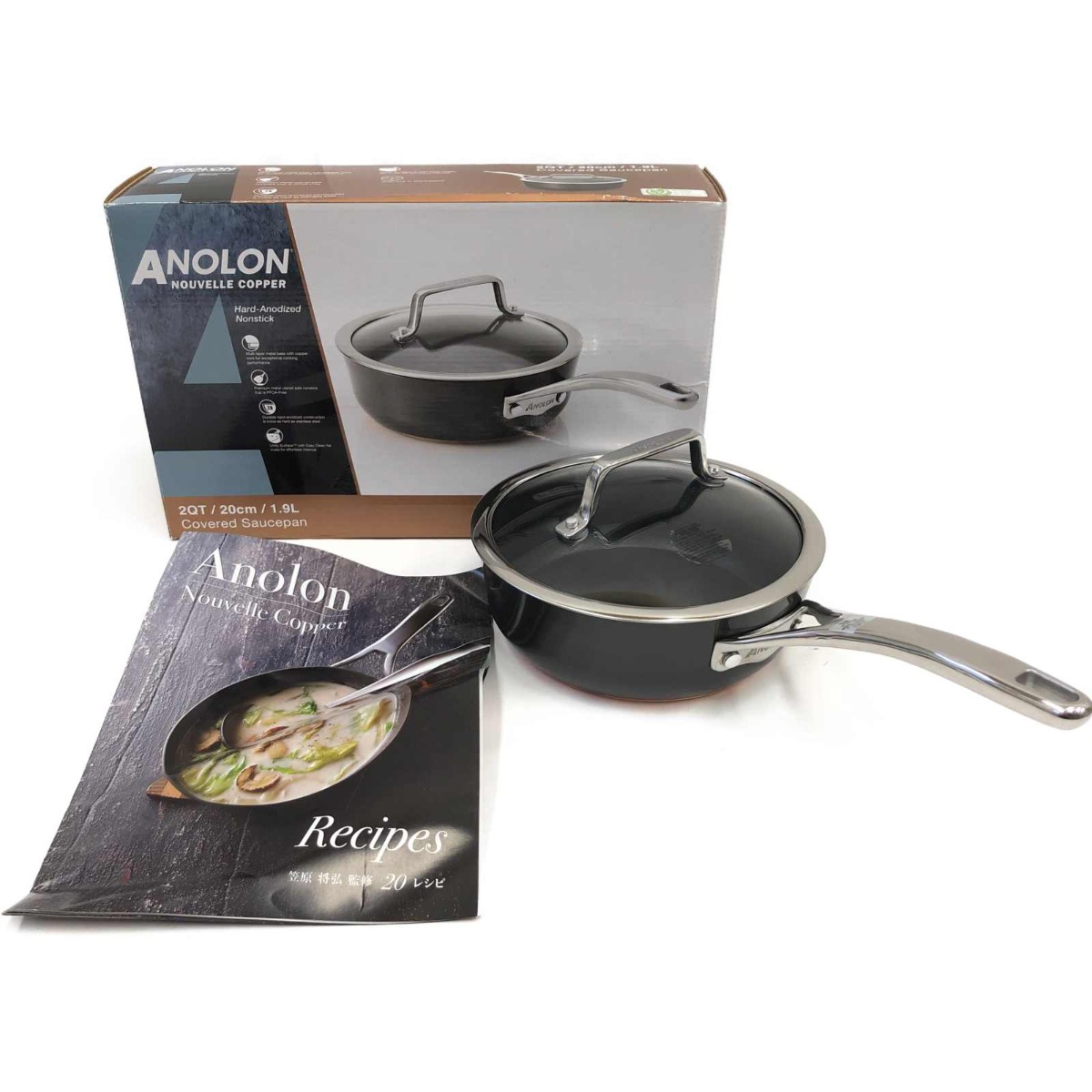 【楽天市場】〇〇【中古】MEYER マイヤー 片手鍋 ANOLON NOUVELLE COPPER アナロン ヌーヴェルカッパー 20cm 1.9L Sランク：リサイクルビッグバン楽天市場店