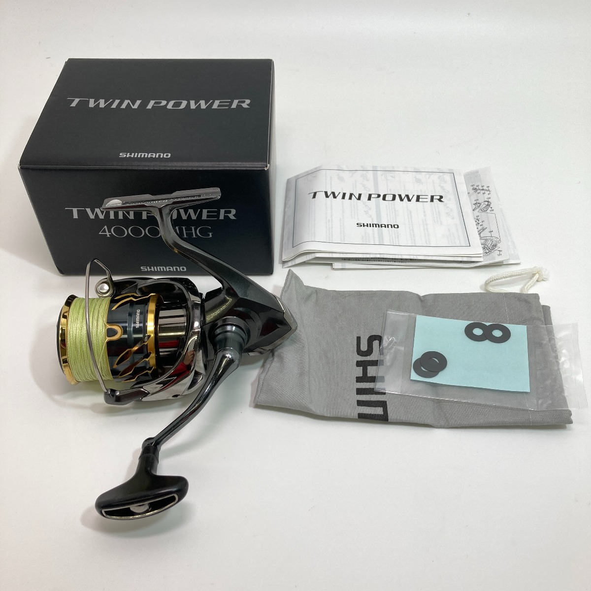 【楽天市場】 【中古】SHIMANO シマノ 20 TWIN POWER ツインパワー 4000MHG 04146 スピニングリール Cランク：リサイクルビッグバン楽天市場店