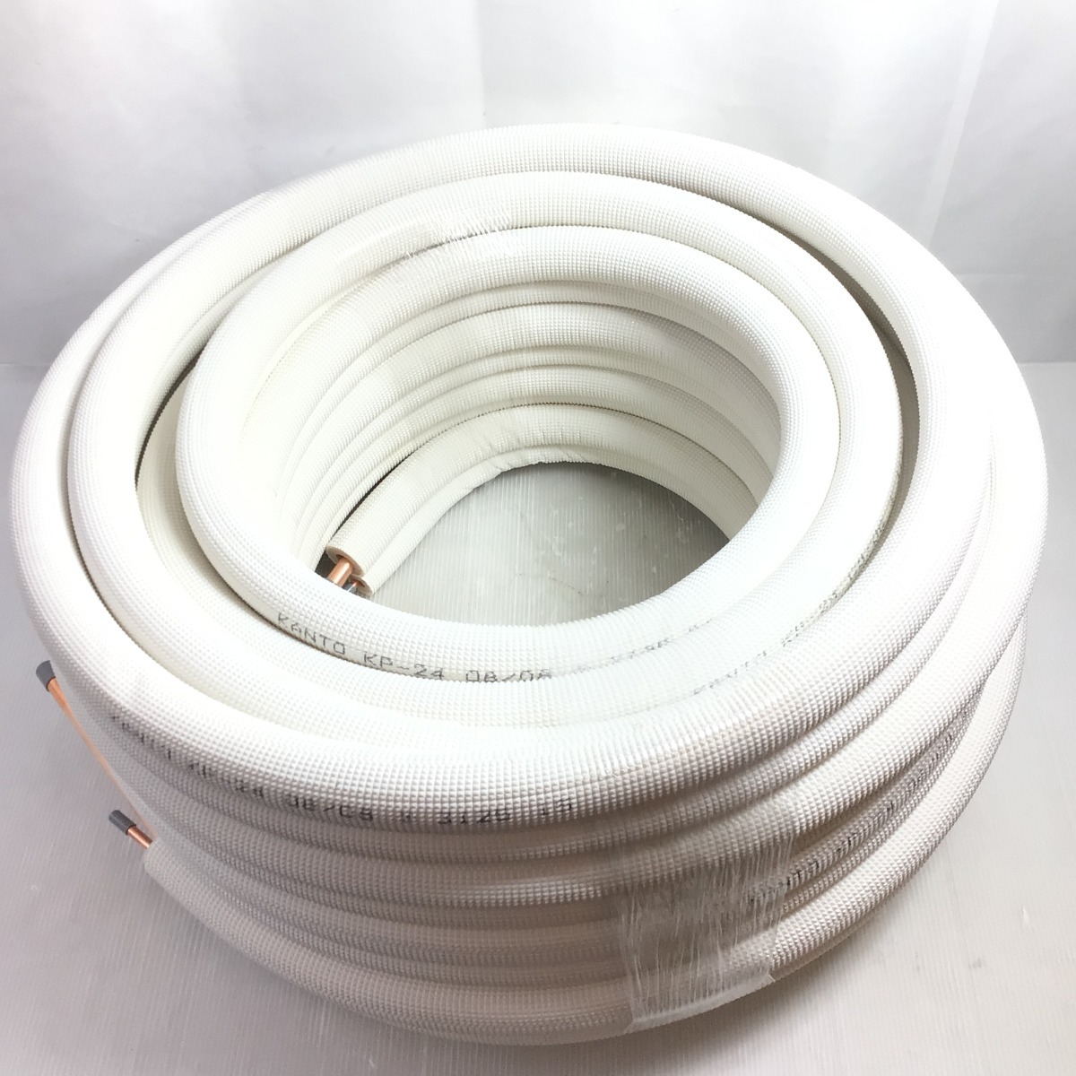 【楽天市場】＊＊【中古】KANTO 冷媒被覆銅管 ペアチューブ KP24 2分4分 20m 難燃性 KP-24 ホワイト Sランク：リサイクル ...