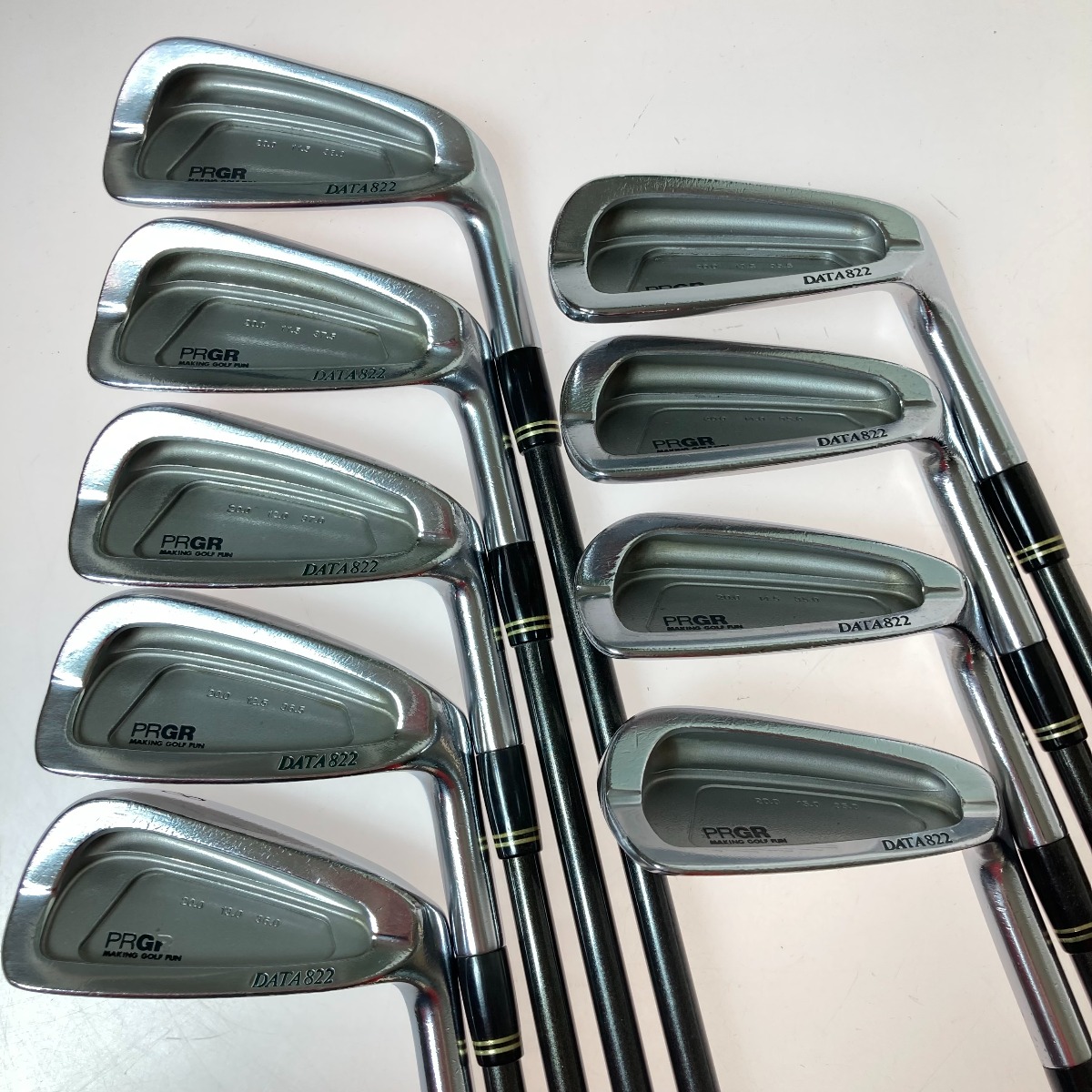 【楽天市場】 【中古】PRGR プロギア DATA822 4-9.P.A.S 9本 アイアンセット DATA060 M-40 SR Cランク：リサイクルビッグバン楽天市場店