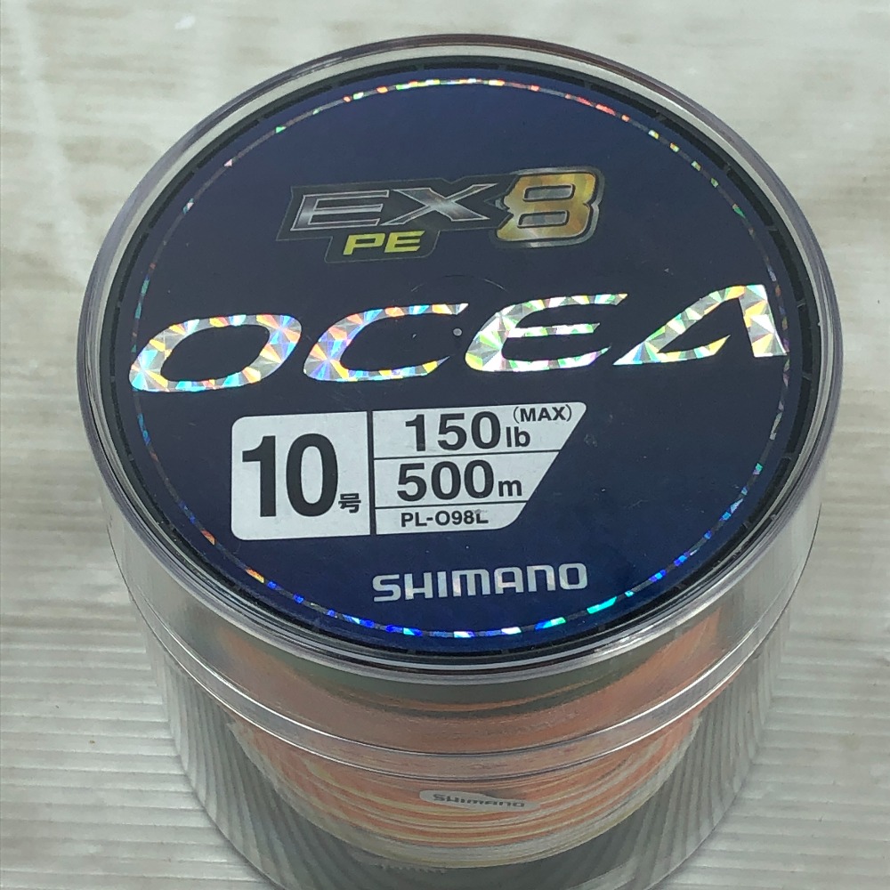 【楽天市場】ΣΣ【中古】SHIMANO シマノ EX8 PE OCEA 10号500m 釣り用品 ライン Sランク：リサイクルビッグバン楽天市場店