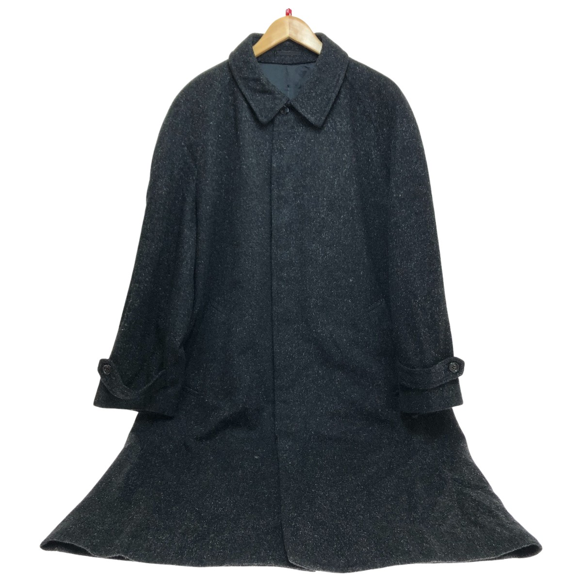 【楽天市場】 【中古】COMME des GARCONS コムデギャルソン ウールステンカラーコート Mサイズ HC-080050 チャコール ...