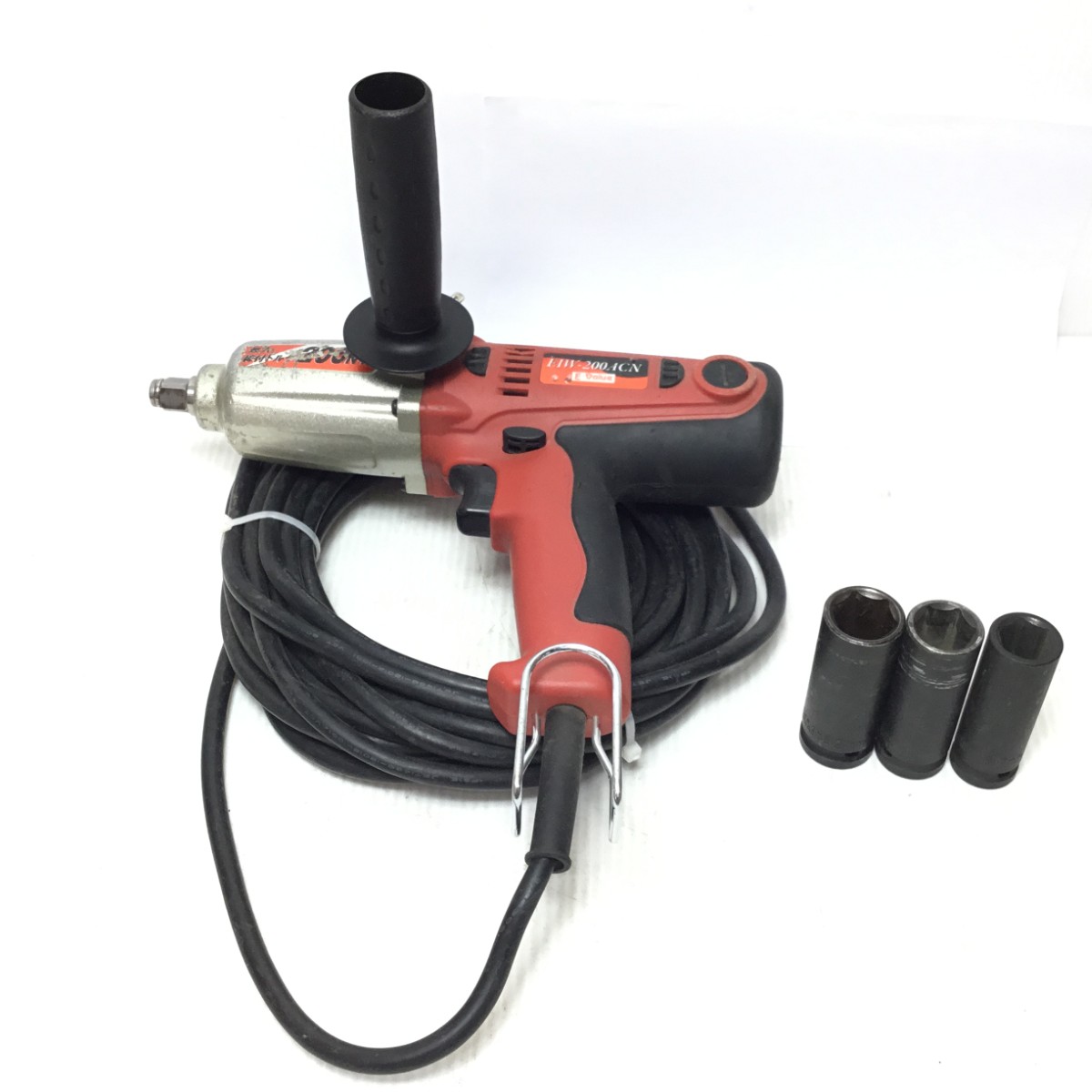【楽天市場】ΘΘ【中古】E-value インパクトレンチ 程度B ソケット付 コード式 EIW-200ACN レッド×ブラック Bランク：リサイクルビッグバン楽天市場店