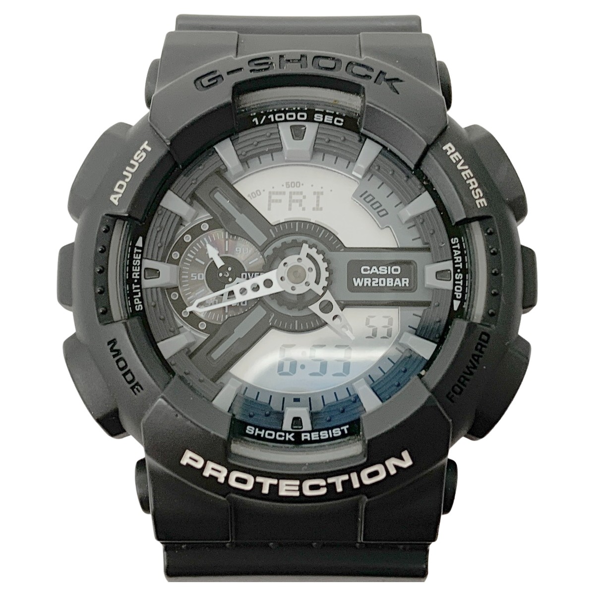【楽天市場】〇〇【中古】CASIO カシオ G-SHOCK G-ショック クォーツ腕時計 GA-110C-1A ブラック Bランク：リサイクル ...
