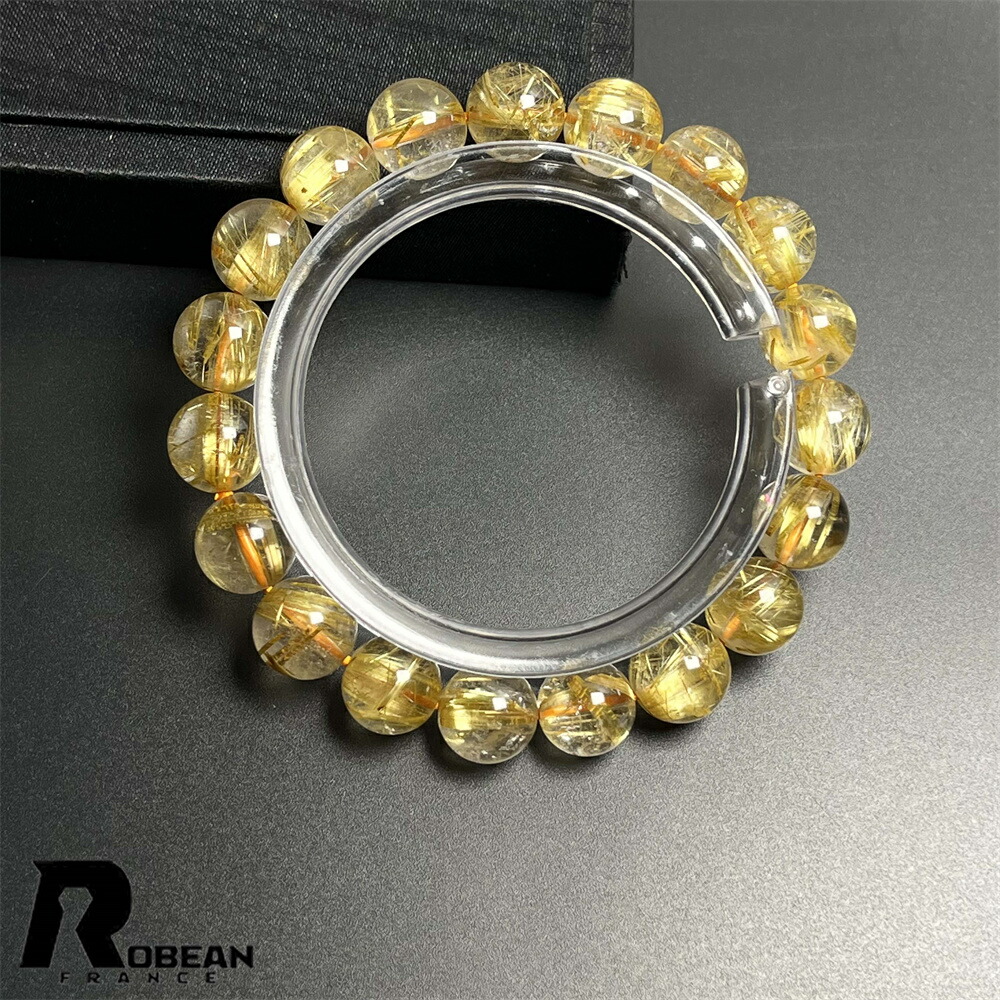 【楽天市場】絶賛 EU製 ★ROBEAN・極!極満針ルチルクォーツ★ブレスレット パワーストーン アクセサリー 天然石 綺麗 金運 お守り ...