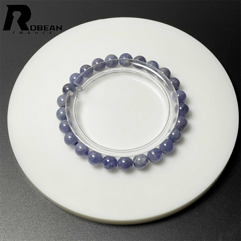 【楽天市場】上級 EU製 ★ROBEAN・タンザナイト★パワーストーン アクセサリー ブレスレット 天然石 開運 金運 綺麗 ギフト ...