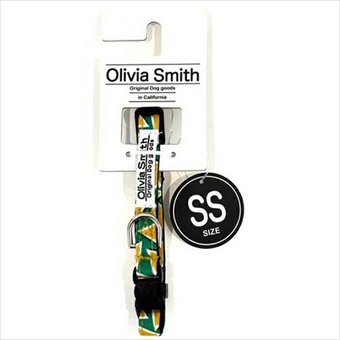 【楽天市場】【最大2000円OFFクーポン配布中】 オリビアスミス ドッグカラーフラッシー SSサイズ （犬用首輪） 【メール便可】：ROBERT2号店