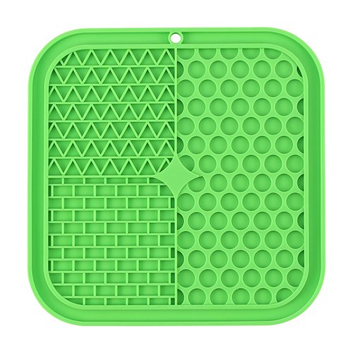 【楽天市場】【最大2000円OFFクーポン配布中】 ルークラン ROOP ループ スローフィードマット スクエア グリーン（犬猫用食器）【ご注文後のキャンセル・返品・交換不可】：ROBERT2号店